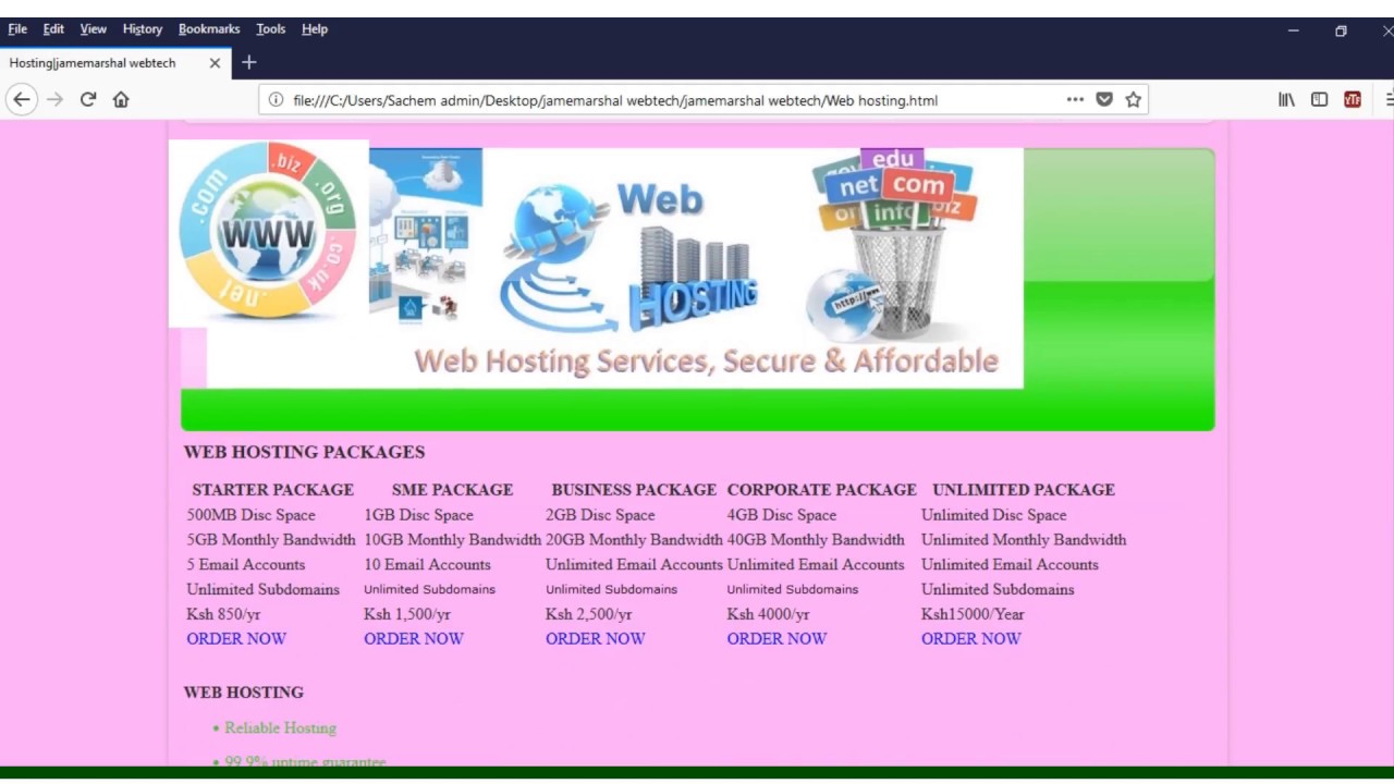 Web design tutorials for beginner - episode 4 - YouTube