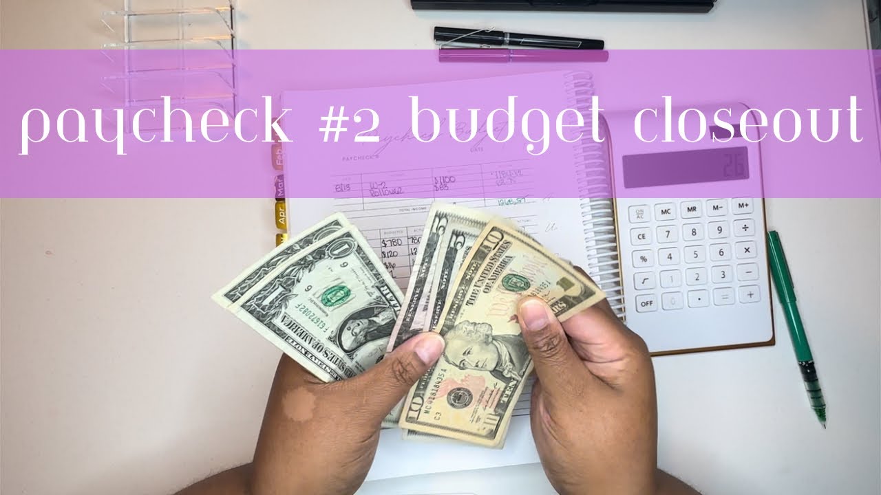 August Pay #2 Closeout|Payday Prep|Debt Payoff|Magic Month|Low Income ...