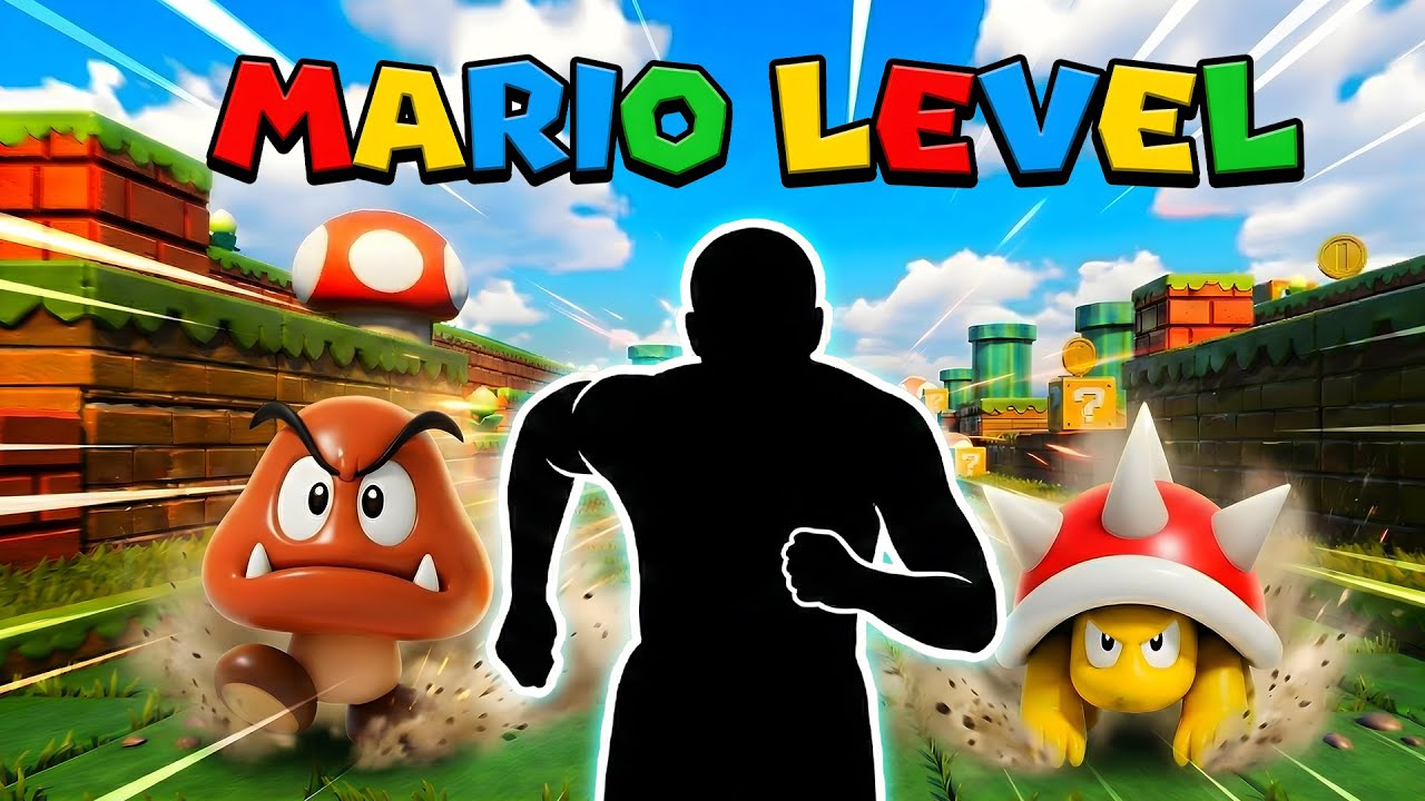 Immersive Interactive Warm Up | SUPER MARIO RUN | Interactive Fitness ...