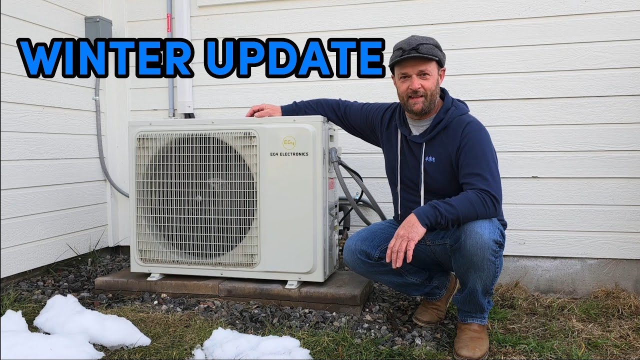 EG4 Solar Mini-split - Winter Update and Review - YouTube