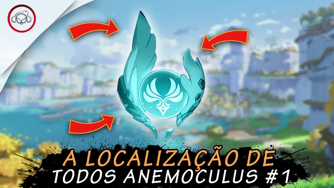 Genshin Impact, A LOCALIZAÇÃO de todos ANEMOCULUS | Super Dica PT-BR #1 ...
