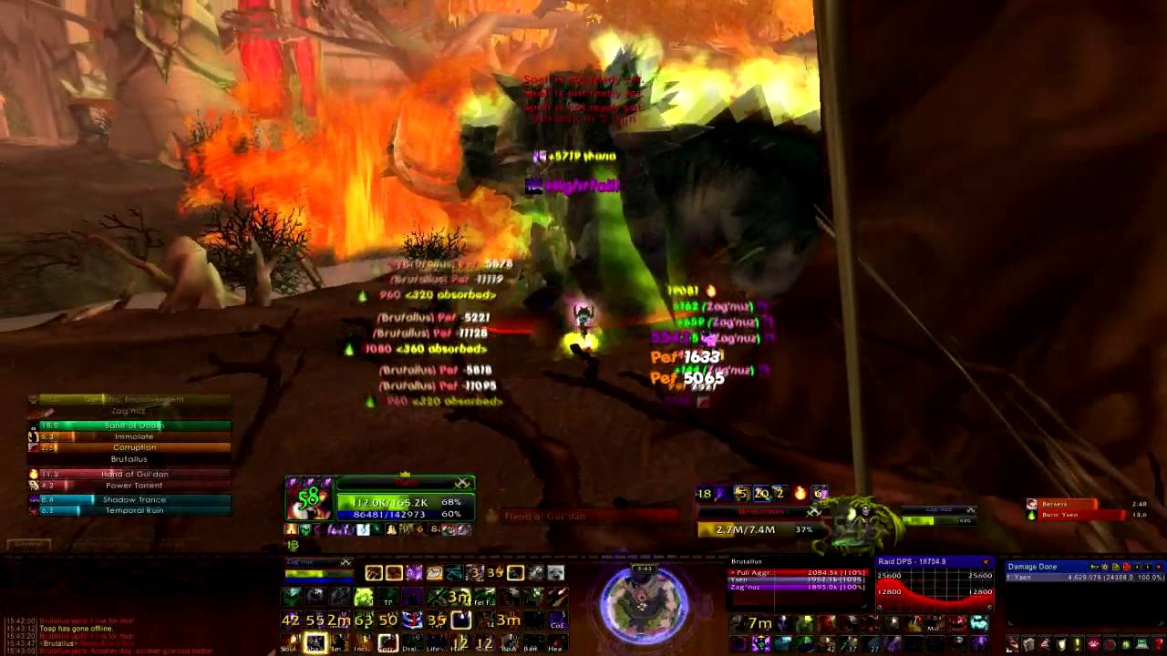 Warlock solo Brutallus - YouTube