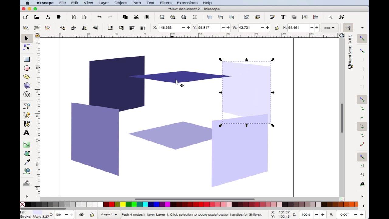 inkscape en Español #2 - formas geometricas (herramientas) - YouTube