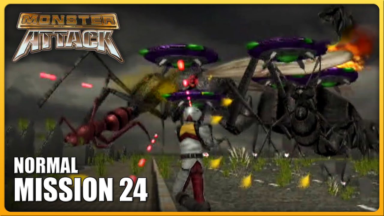 Monster Attack (PS2) - TTG 1 - Mission 24 - Slaughter (Normal) - YouTube