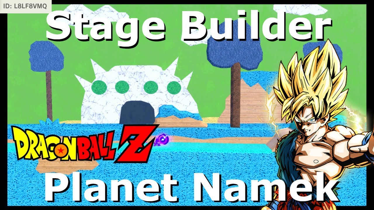Super Smash Bros. Ultimate - Stage Builder - "Planet Namek" (Version 2 ...
