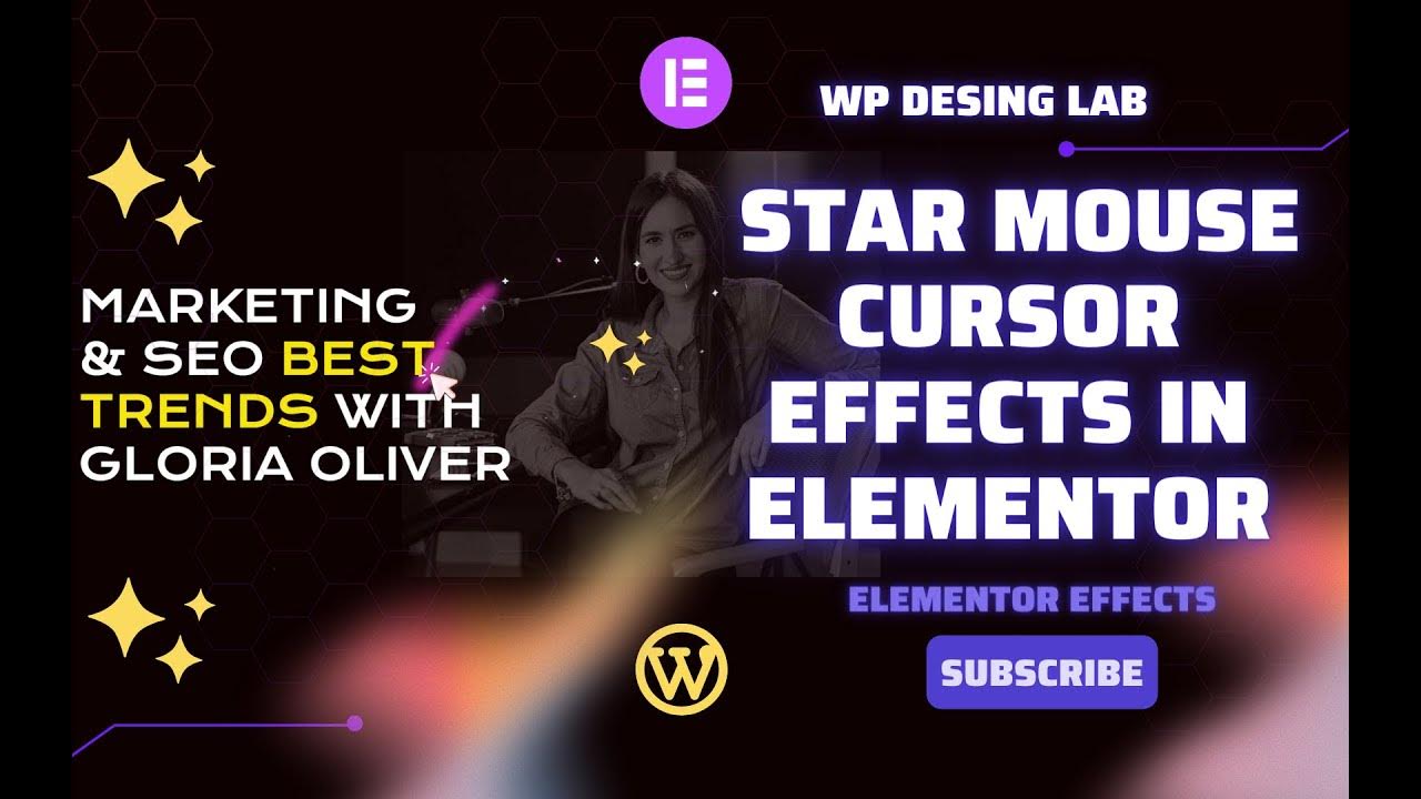 Add Star Mouse Cursor Effects in Elementor - YouTube