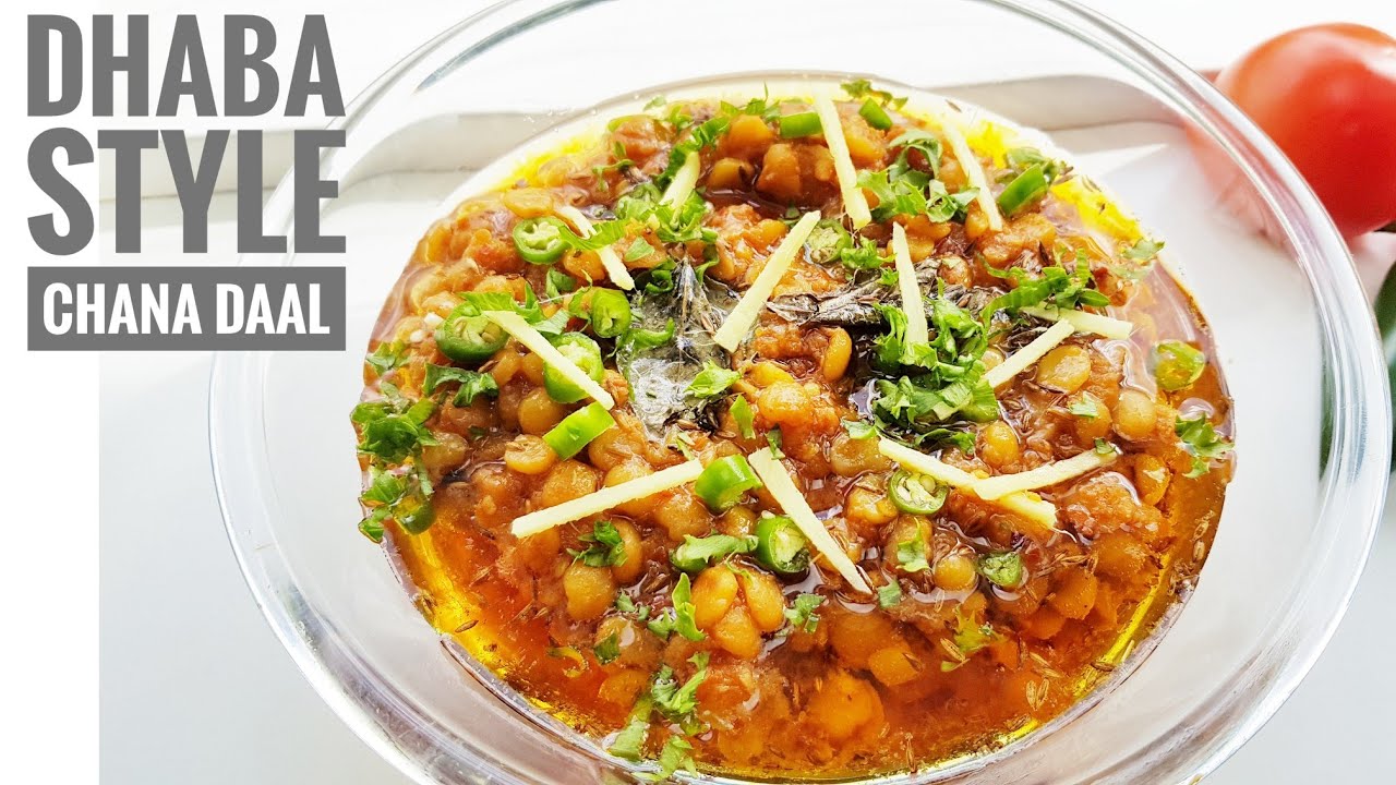 Chana Daal Dhaba Style Recipe - YouTube