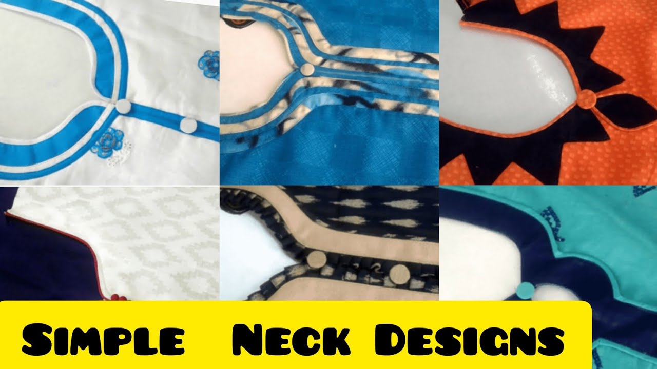Simple neck designs esy neck designs neck designs - YouTube