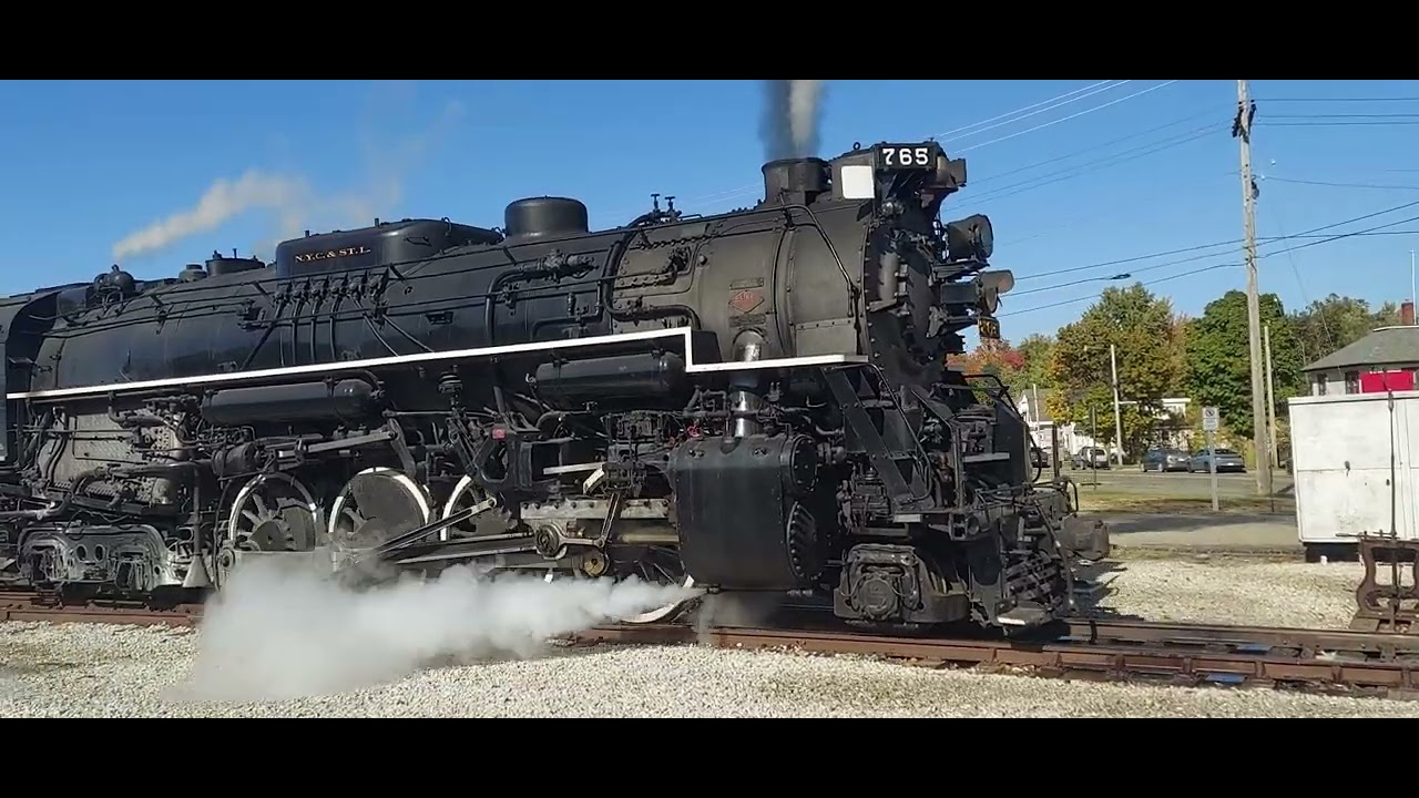 Indiana Fall Color Steam Special featuring the historic Nickle Plate ...