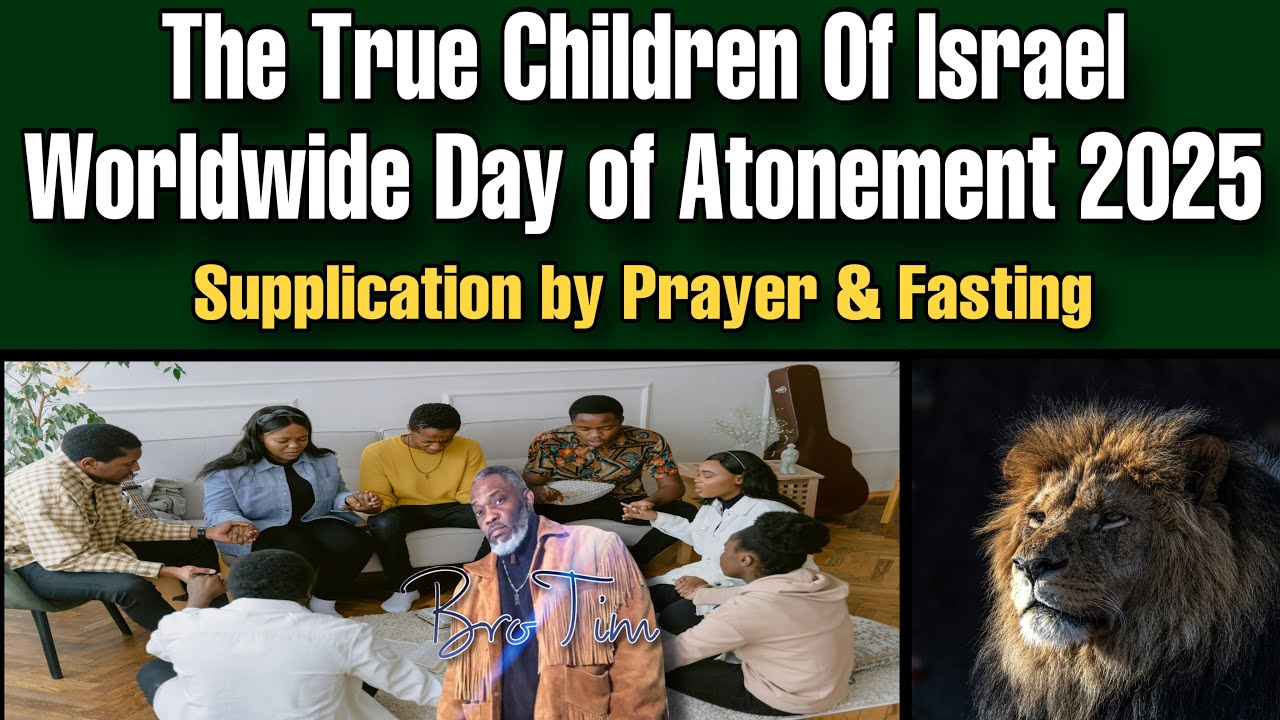 The True Children Of Israel Worldwide Day Of Atonement 2025 - YouTube
