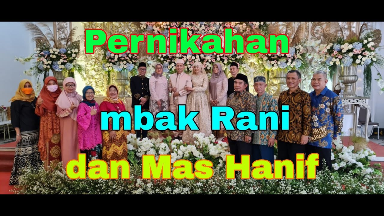 IMAM-1555. MENGHADIRI PERNIKAHAN MBAK RANI DAN MAS HANIF DI BANNY ...