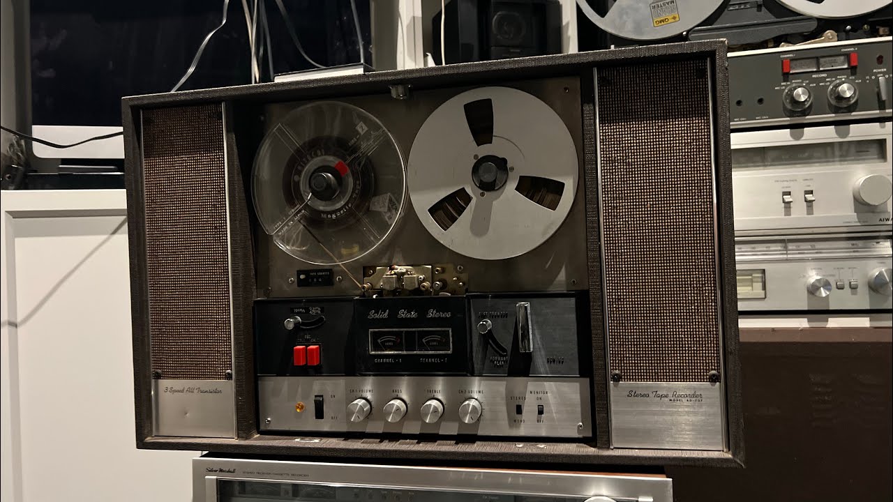 SHARP RD 707 - YouTube