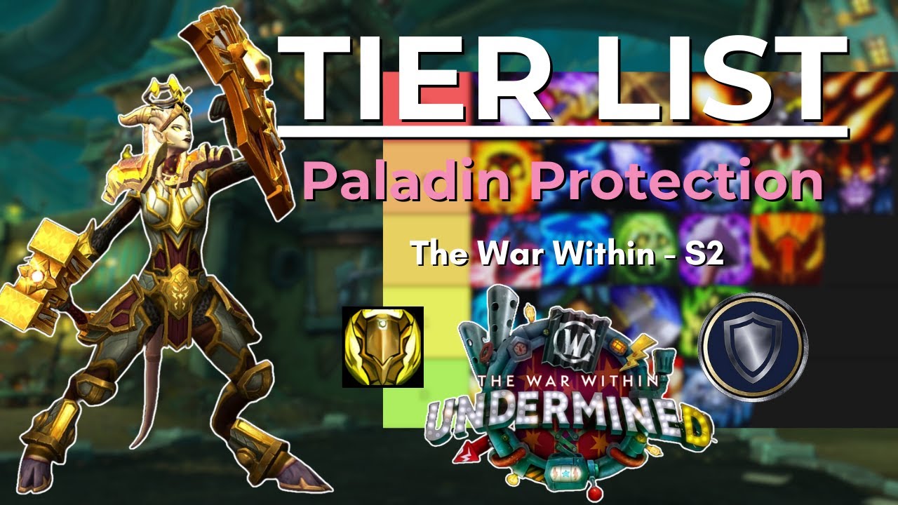 [TIER LIST TWW S2 WOW] PALADIN TANK, le tank le plus FORT ?! - YouTube