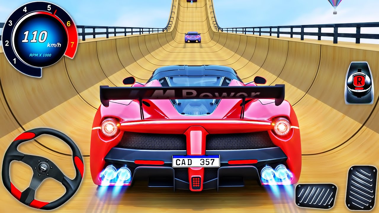 Impossible Sport Car Driving Simulator - Mega Ramp GT Car Stunt Racing ...