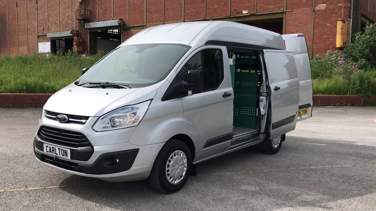 FORD TRANSIT CUSTOM 2.2 TDCi 310 L1 High Roof [ MOBILE WORKSHOP ] - YouTube