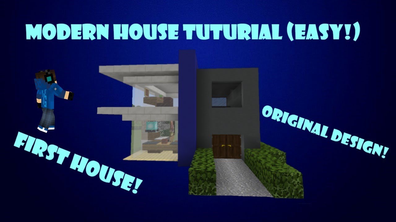 Modern House Tutorial #1 |EASY| - YouTube
