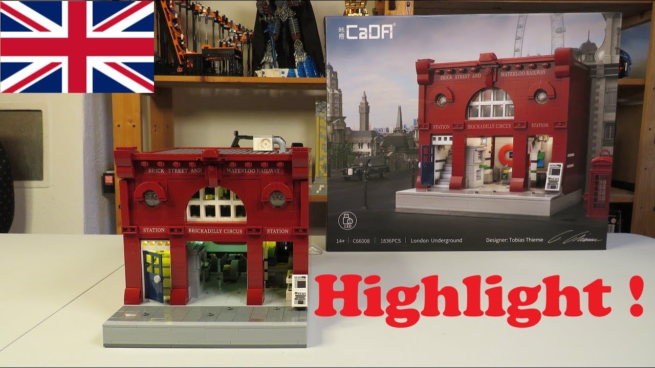 CADA - C66008 - London Underground Station - Review - YouTube