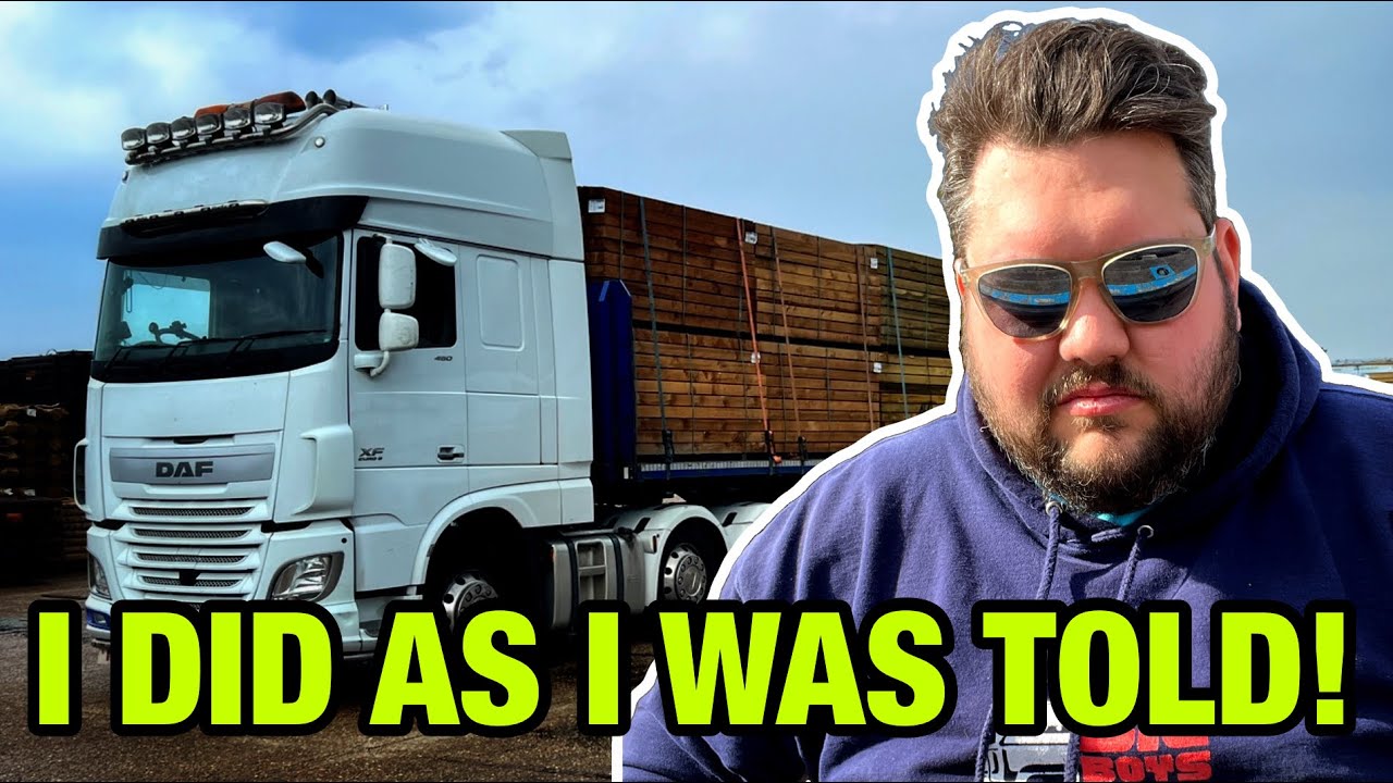 HGV Driver Told Off At Delivery Point! - YouTube