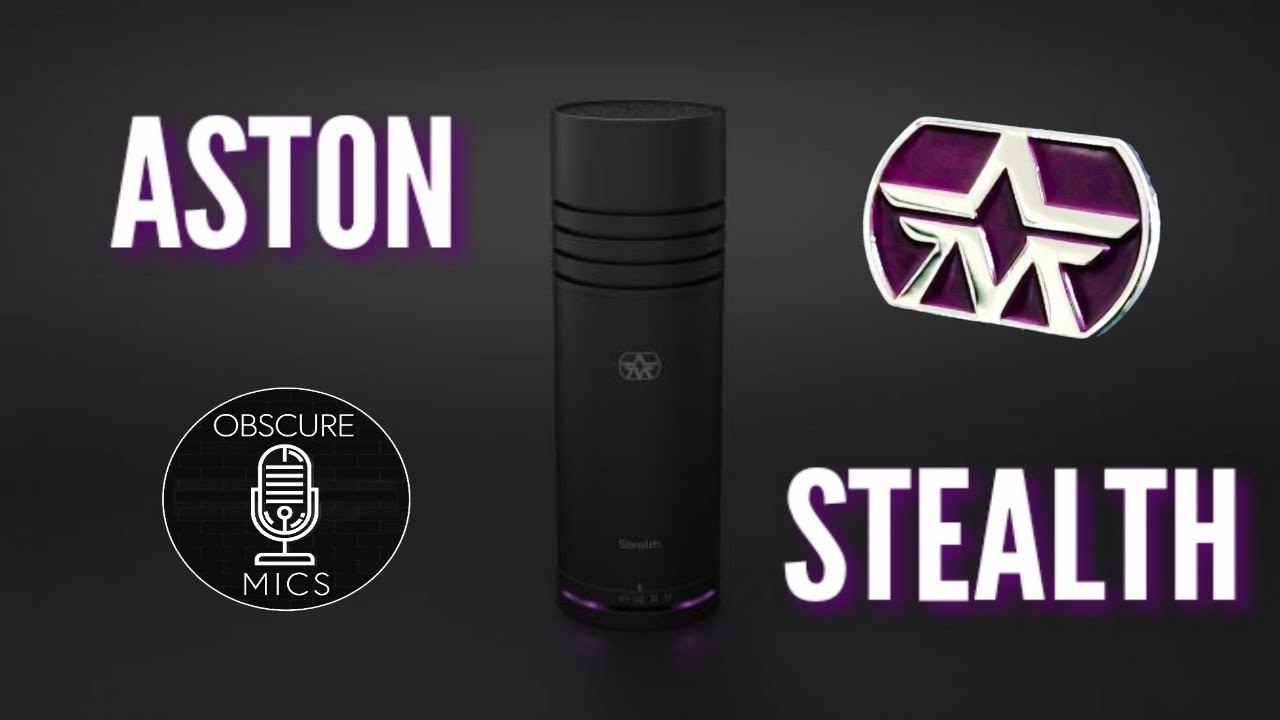 Aston Stealth - Passive AND Active Dynamic Mic Test / Review! Audio ...