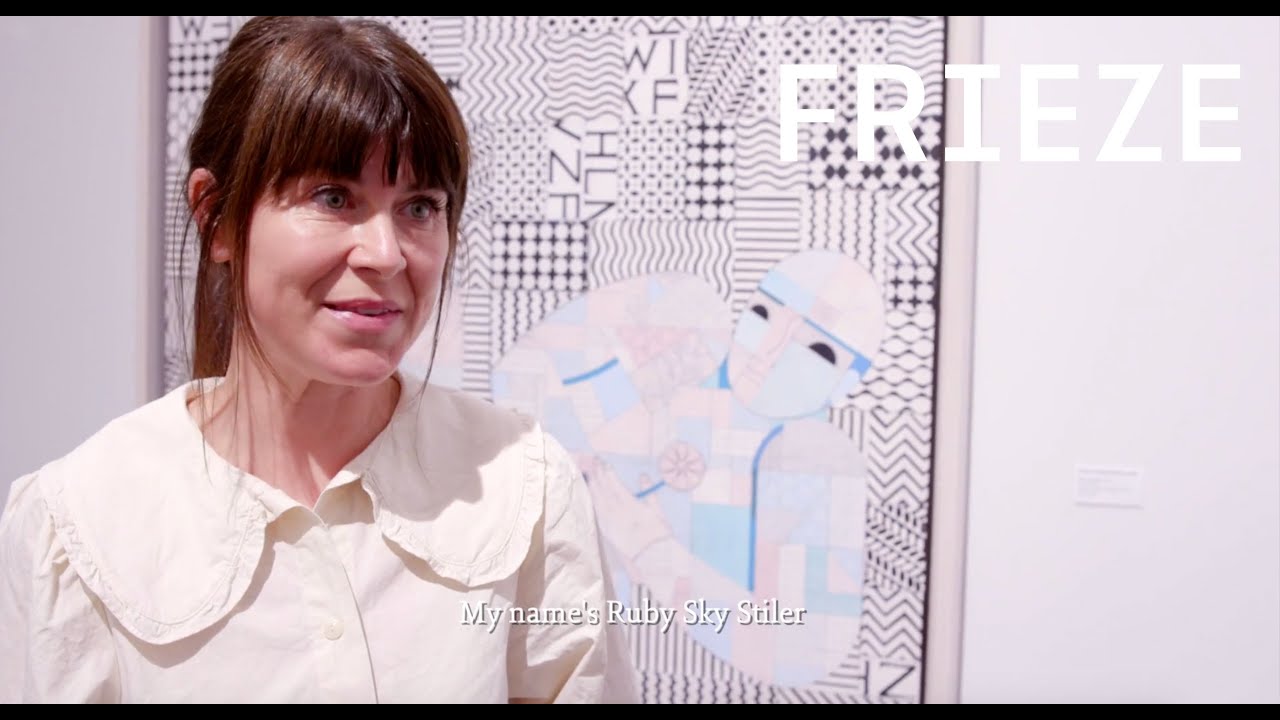 Ruby Sky Stiler at Frieze New York 2021 - YouTube