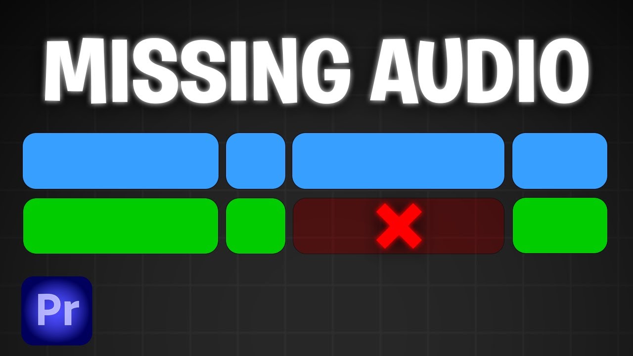 How To Find Lost Audio From Video in Premiere Pro - YouTube