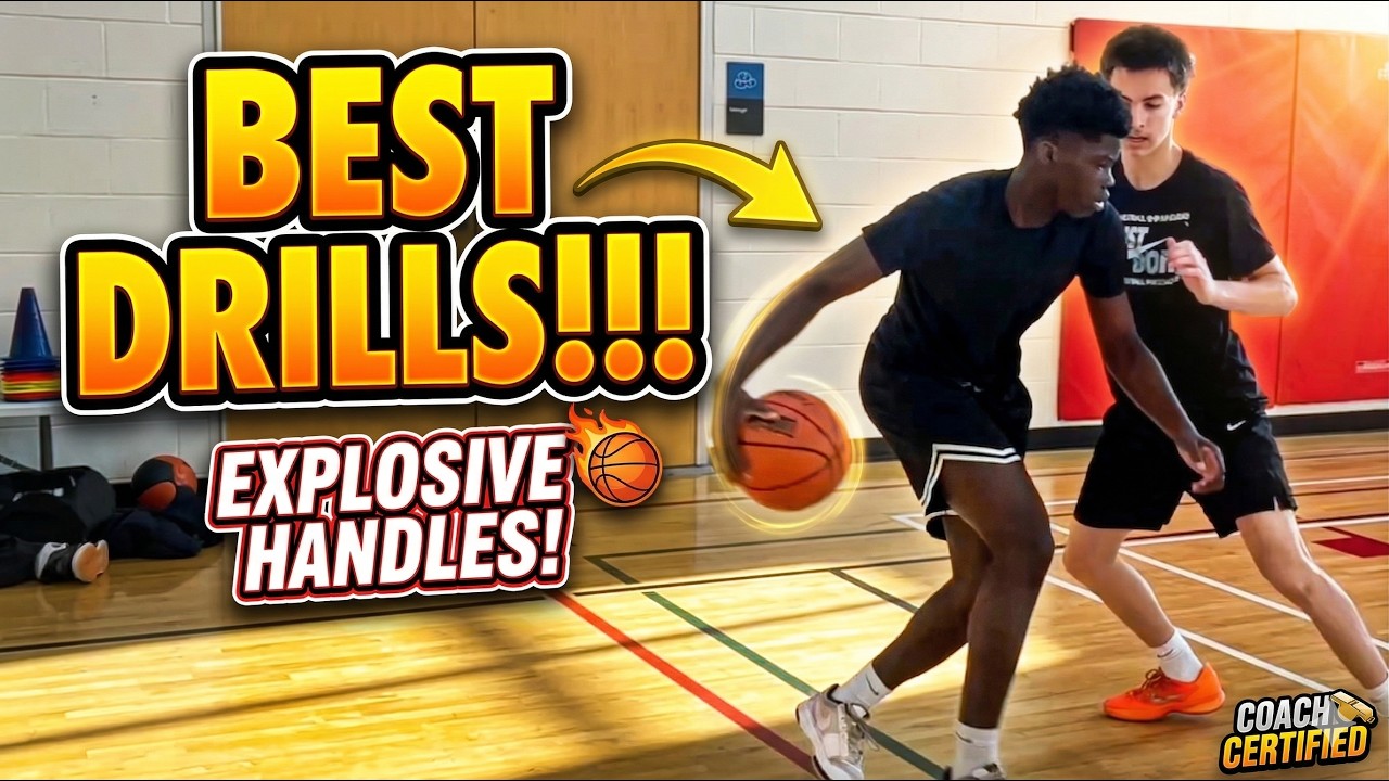 BEST Basketball Dribbling Drills To Handle Pressure Defense - YouTube
