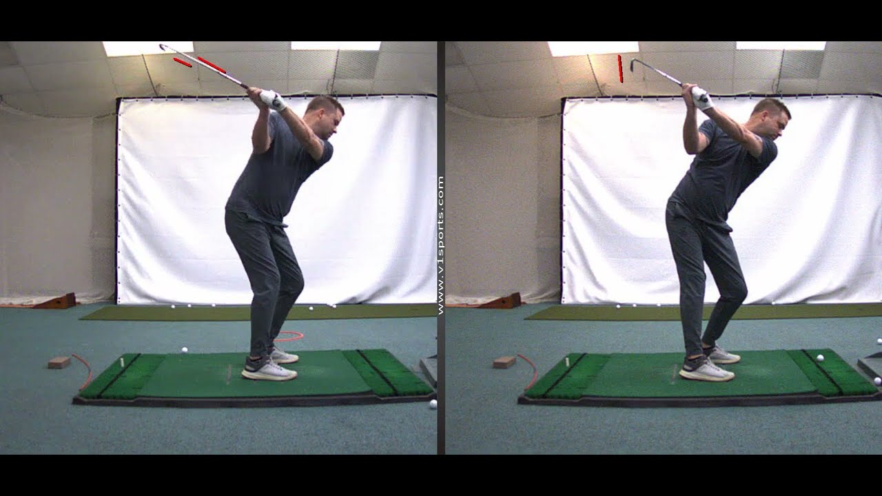 Golf Lesson Before and After - YouTube