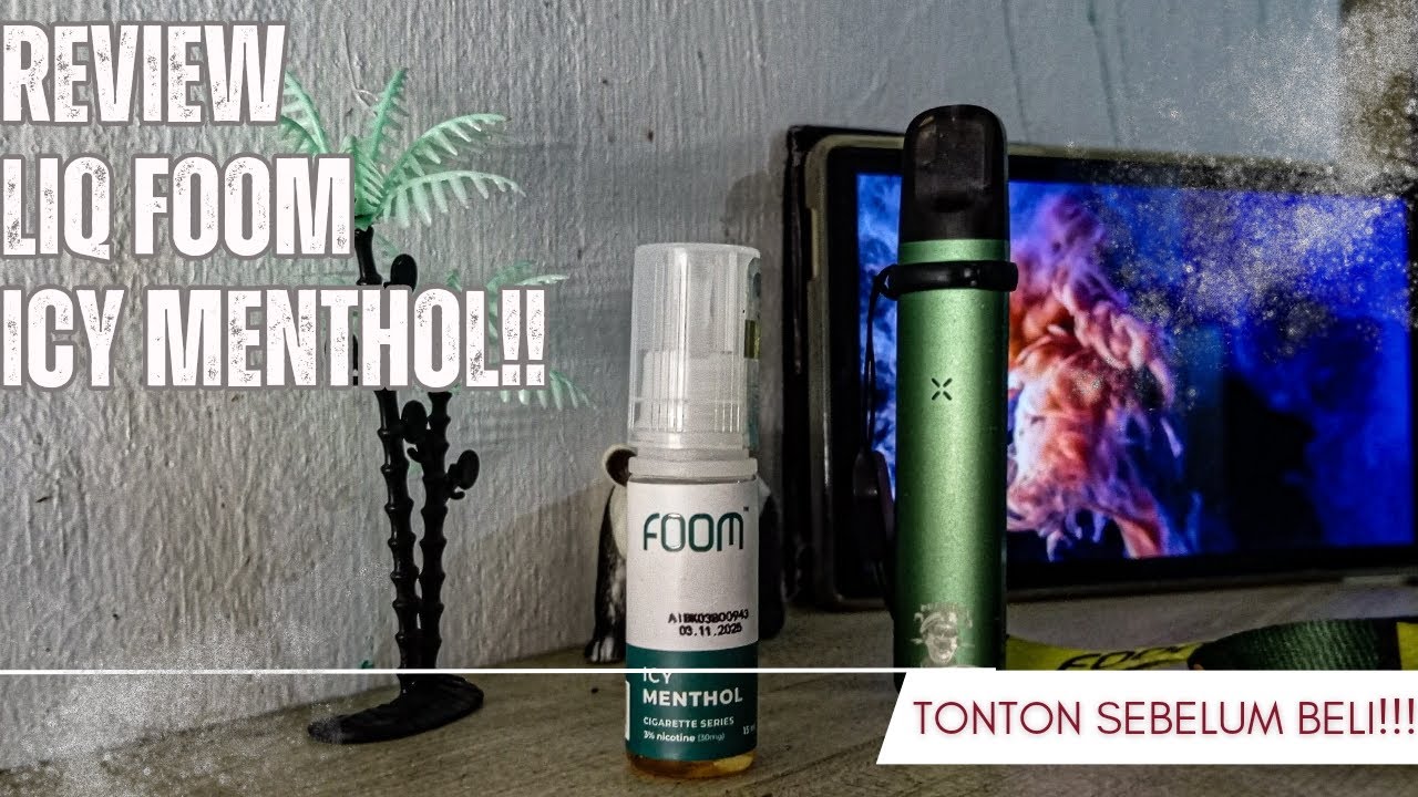 REVIEW LIQ FOOM ICY MENTHOL, BENARKAH RASA ODOL?? - YouTube
