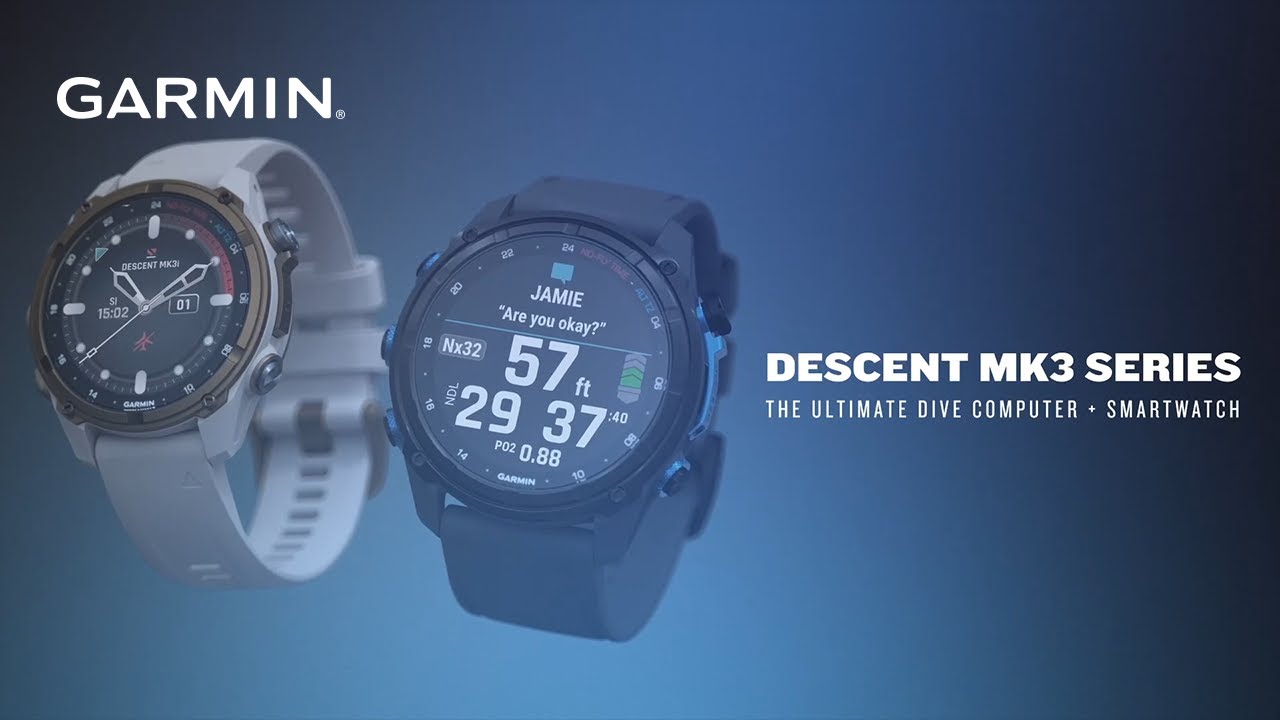 Garmin Descent Mk3 Series | The Ultimate Dive Computer + Smartwatch ...
