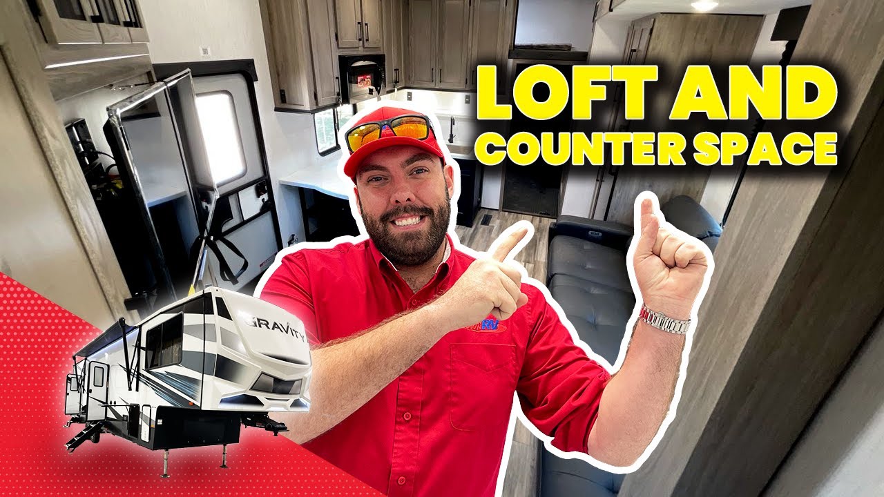 2022 Heartland Gravity 3640 | Toy Hauler with a Loft and Counter Space ...