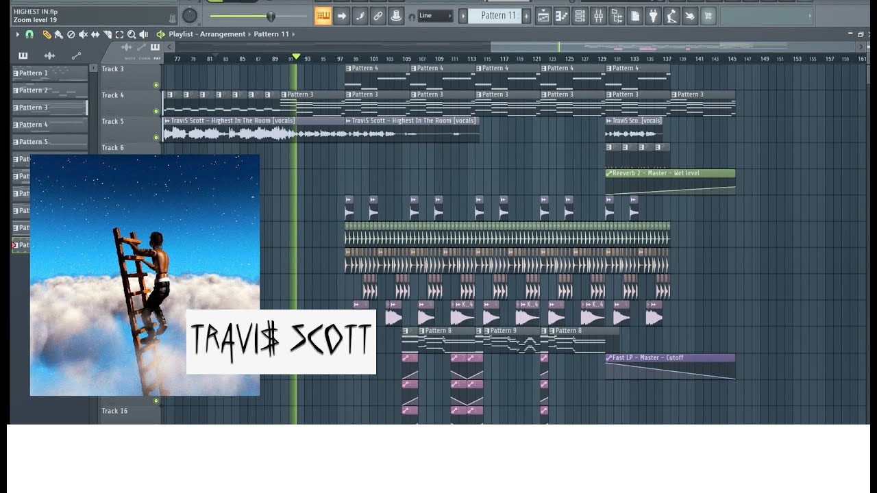 Travis Scott - Highest In The Room (FL Studio Remake) - YouTube