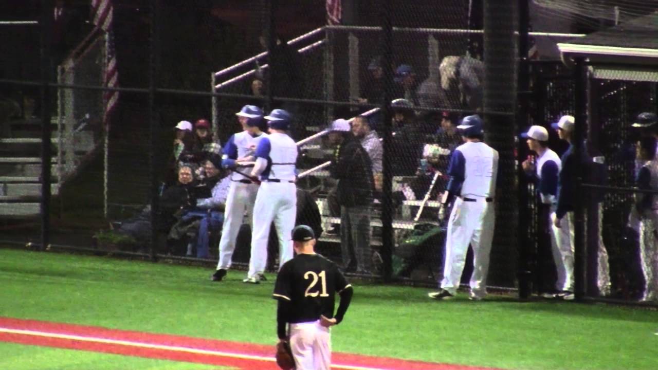 Brandon Eisert homers against Jesuit on April 29th - YouTube