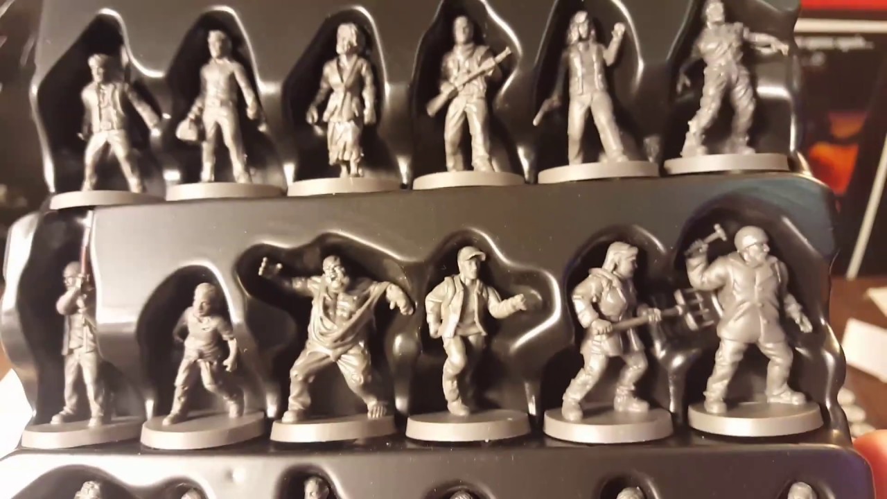 Walking Dead All Out War Wave 2 Unboxing - YouTube