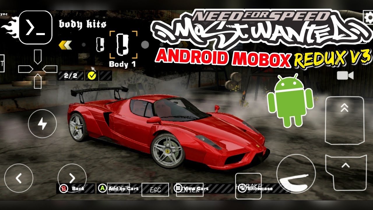 NFS MOST WANTED MOD REDUX V3 MOBILE OFFLINE - MOBOX WOW 64 WINDOWS ...