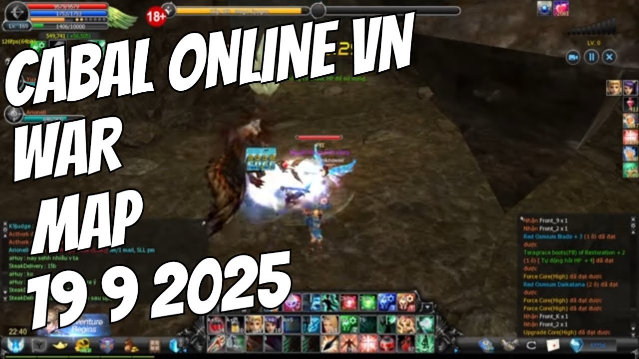 Cabal Online VN Ep 39 War Map Mandarat IC1 19 9 2025 - YouTube