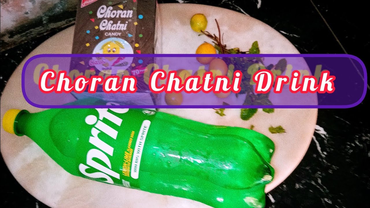 Churan Chatni Drink | Churana Chatni Candy Drink | Churan Chatni ka ...