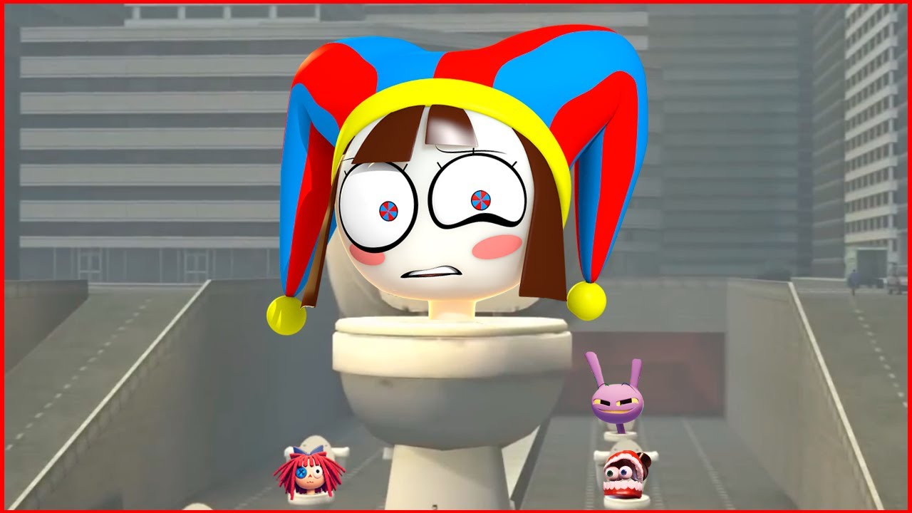 THE AMAZING DIGITAL CIRCUS Skibidi Toilet Meme Song - YouTube