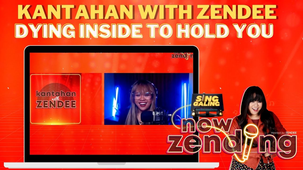 Now Zending | "Dying Inside To Hold You" Kantahan with Zendee - YouTube