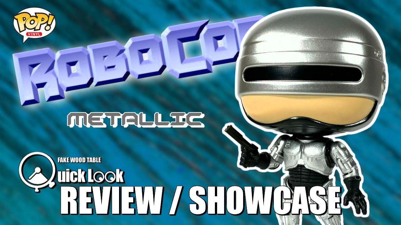 Funko Pop! Movies - RoboCop: RoboCop (Metallic) (Quick Look Review ...