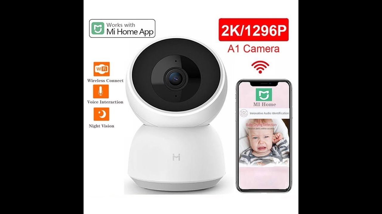 Xiaomi Smart Camera 360 Mi Home Baby Monitor 2K Pro 1296P HD WiFi Video ...