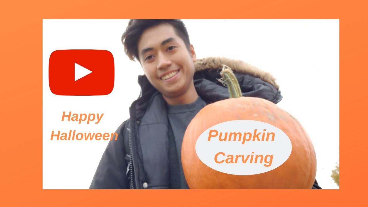 Carving A Pumpkin vlog (My first youtube video) - YouTube
