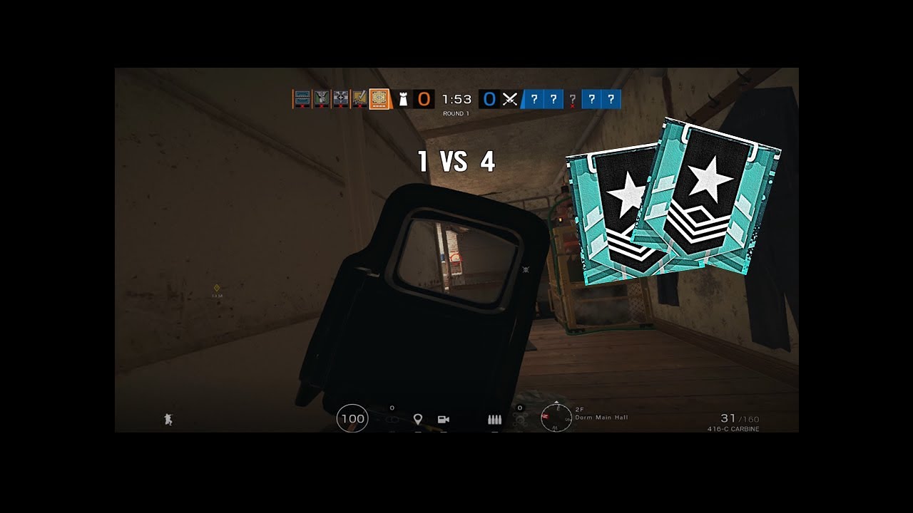 How a Plat 1 wins those 1vX | Rainbow Six Siege - YouTube
