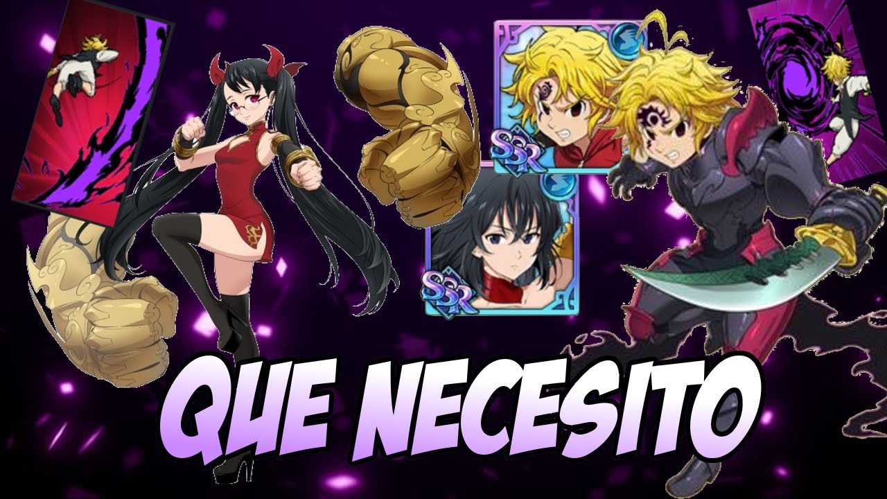 ¿ES OBLIGATORIO MELIODAS DEMONIO AZUL? *Valenty, Lilia Azul* -7DS Grand ...