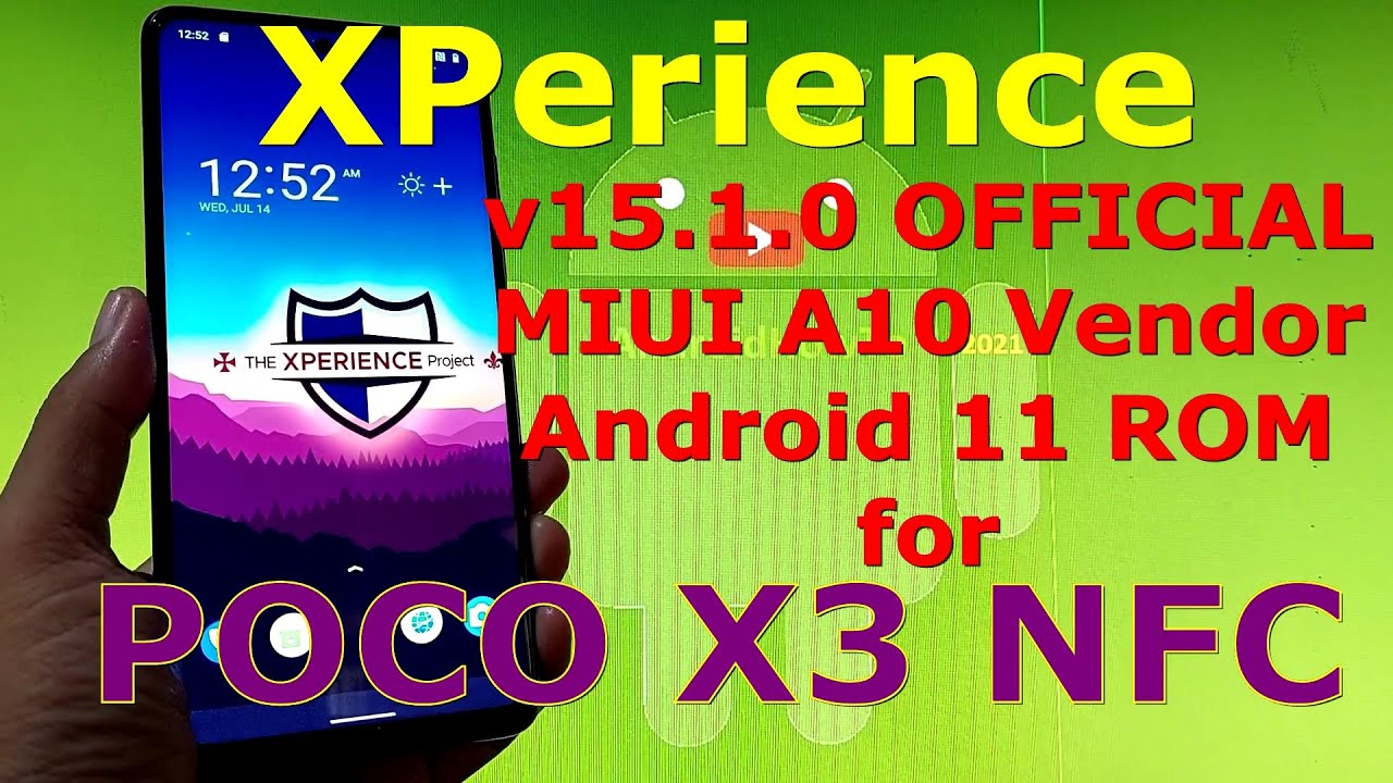 XPerience v15.1.0 OFFICIAL for Poco X3 NFC (Surya) Android 11 - YouTube