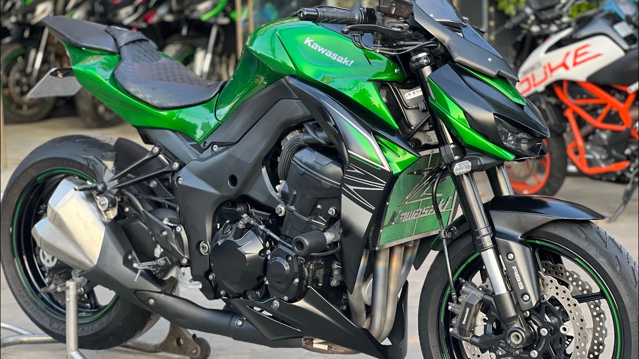 Kawasaki Z1000R 2018 siêu đẹp #huyxe - YouTube