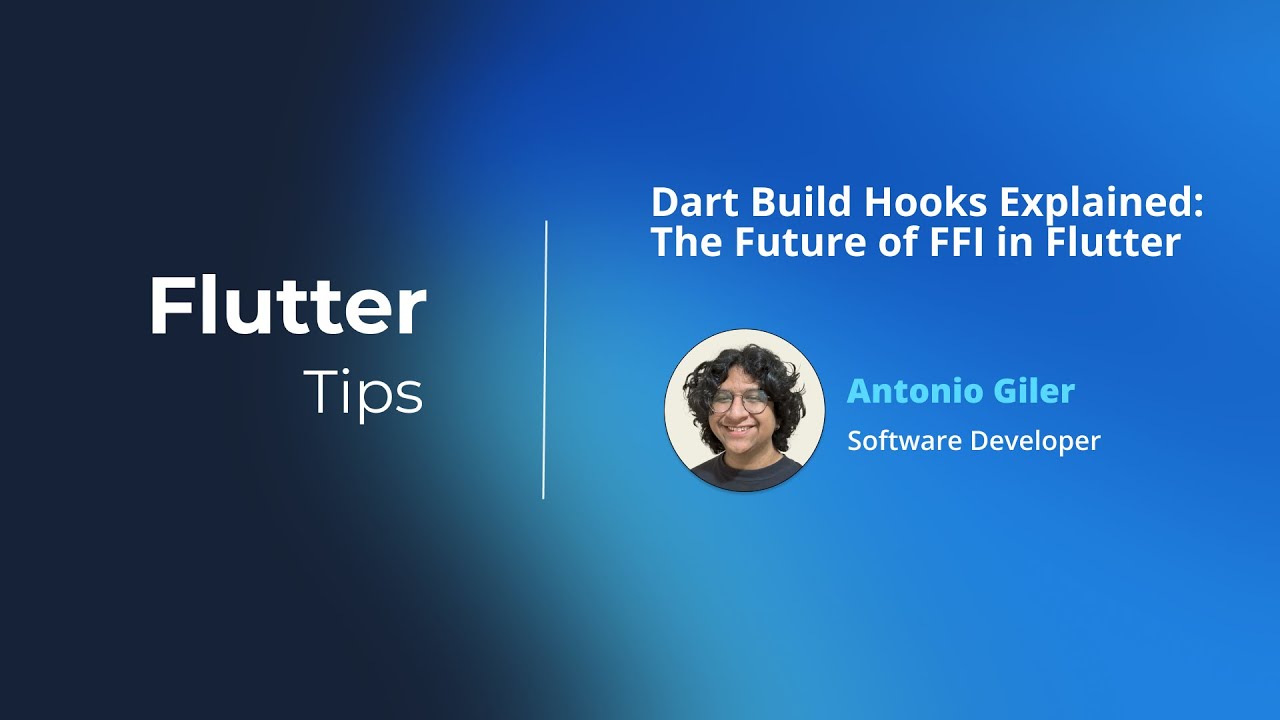 Flutter Tip #16 | Dart Build Hooks Explained: The Future of FFI in ...