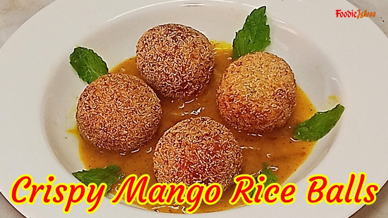 Mango Magic: Crispy Rice Balls - YouTube