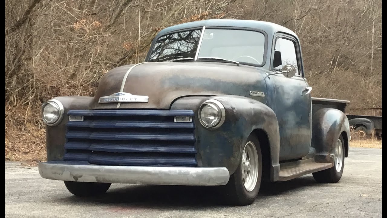 SOLD 1951 Chevy 3100 Short Bed 6.0 LS Powered Fast and Fun Rat Rod Shop ...