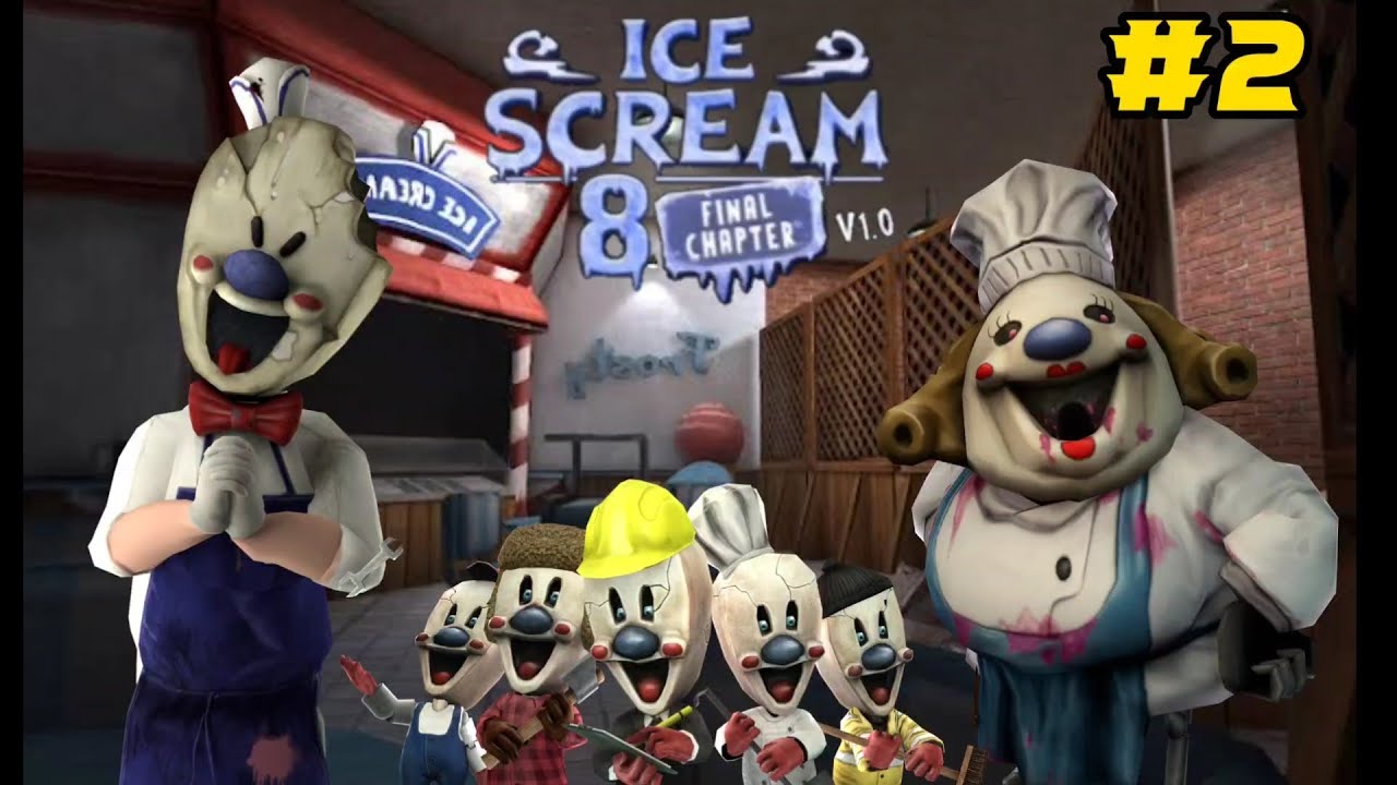 Ice Cream 8 the final chapter walkthrough - YouTube