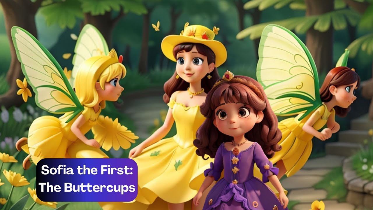 Sofia The First The Buttercups Episode 42 Animated Bedtime Stories Disneyjr Youtube